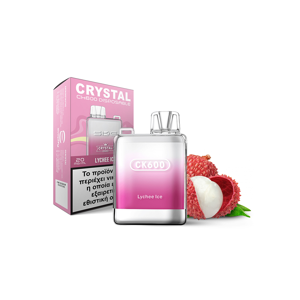 SKE Crystal CK600 Lychee Ice 20mg 2ml - AGT Group Wholesale